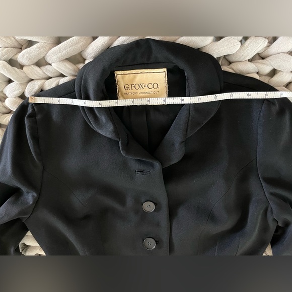 G. Fox | Jackets & Coats | 94s Vintage 100 Wool Gabardine Suit Jacket ...